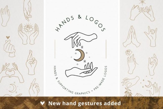 18+ FREE Hands Logo Designs Template Download - Graphic Cloud