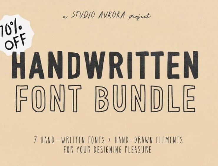 15+ Hand Drawn Fonts TTF OTF Free Download - Graphic Cloud