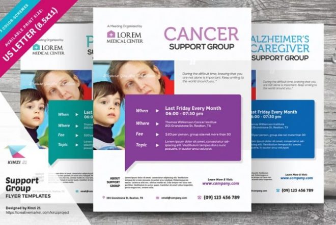 7+ Best Support Group Flyer Templates Download - Graphic Cloud