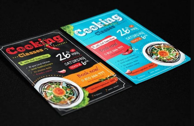 21+ Best Cooking Classes Flyer Template PSD Download - Graphic Cloud