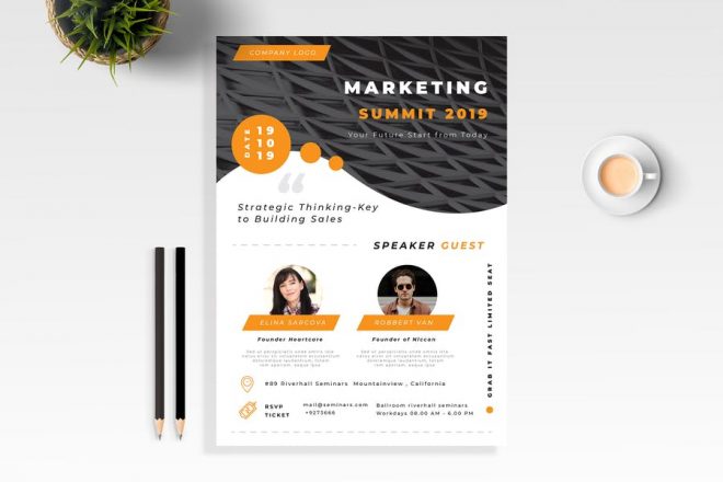 15+ FREE Seminar Flyer Template Download - Graphic Cloud