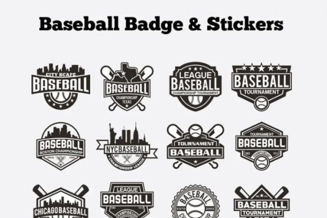 21+ Creative Baseball Logo Designs Template Download - Graphic Cloud