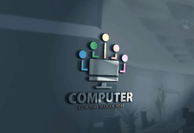 21+ Free Computer Logo Designs Template Download - Graphic Cloud