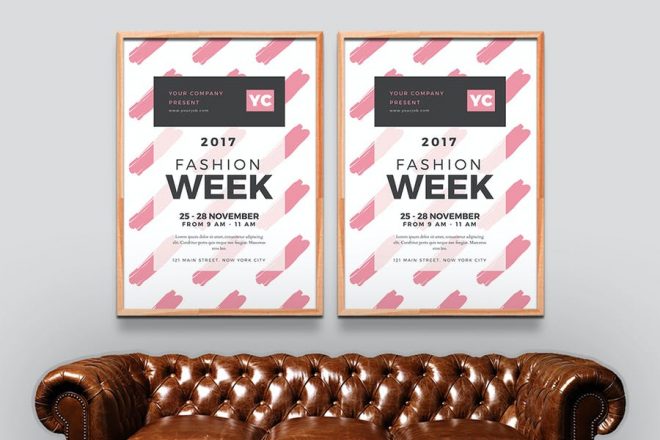 21+ Best Fashion Week Flyer Template Downloads - Graphic Cloud