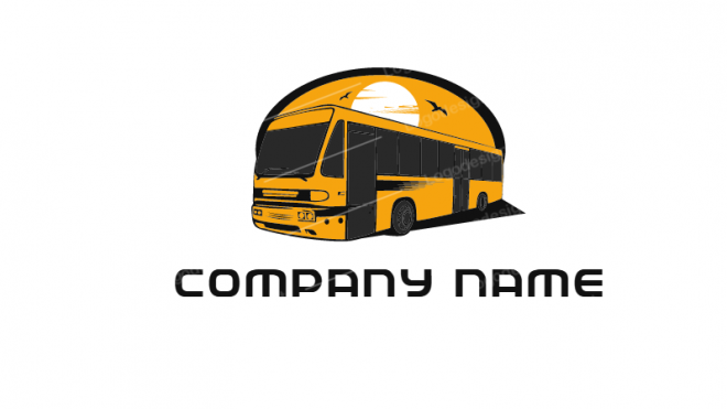 11+ Best Bus Logo Design Template Download - Graphic Cloud