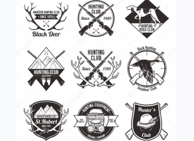 15+ Best Hunting Logo Designs Template Download - Graphic Cloud