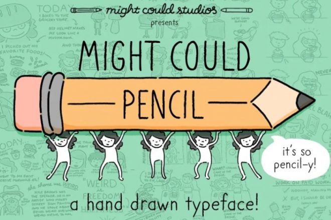 21+ FREE Pencil Fonts TTF OTF Downloads - Graphic Cloud