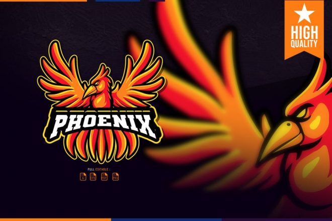 18+ Best Phoenix Logo Design Templates Download - Graphic Cloud