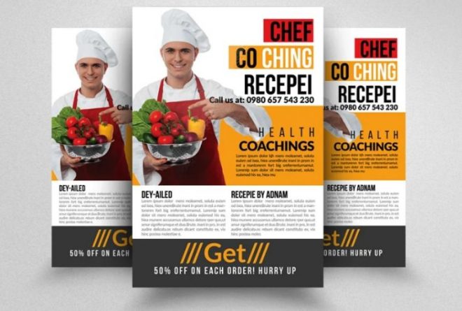 21+ Best Cooking Classes Flyer Template PSD Download - Graphic Cloud