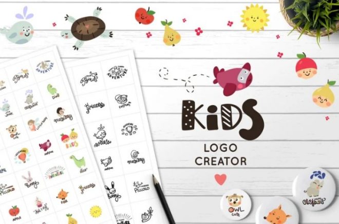 15+ Best Cute Logo Designs Template Download - Graphic Cloud