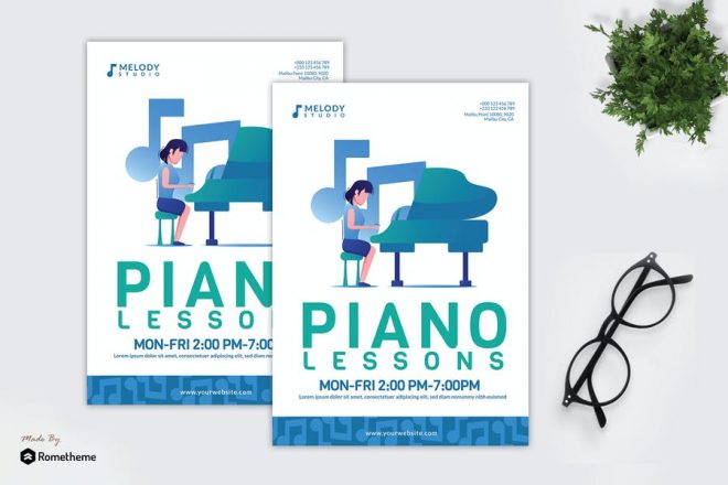 25+ FREE Music Lessons Flyer Templates Download