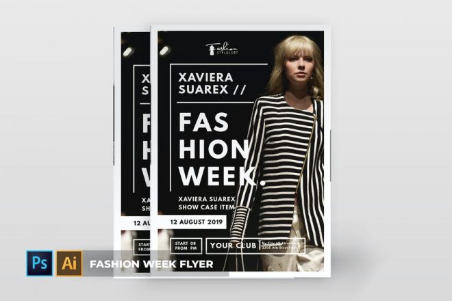 21+ Best Fashion Week Flyer Template Downloads - Graphic Cloud