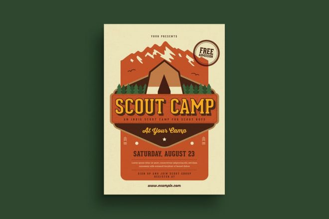 21+ Best Camp Flyer Templates PSD Ai Download - Graphic Cloud