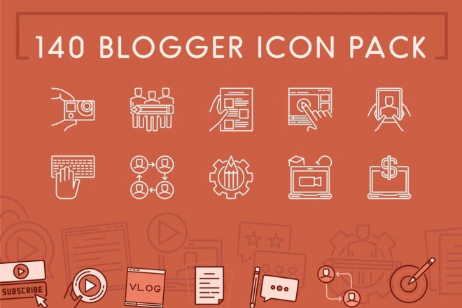 15+ FREE Blog Icons Download SVG | PNG | Ai - Graphic Cloud