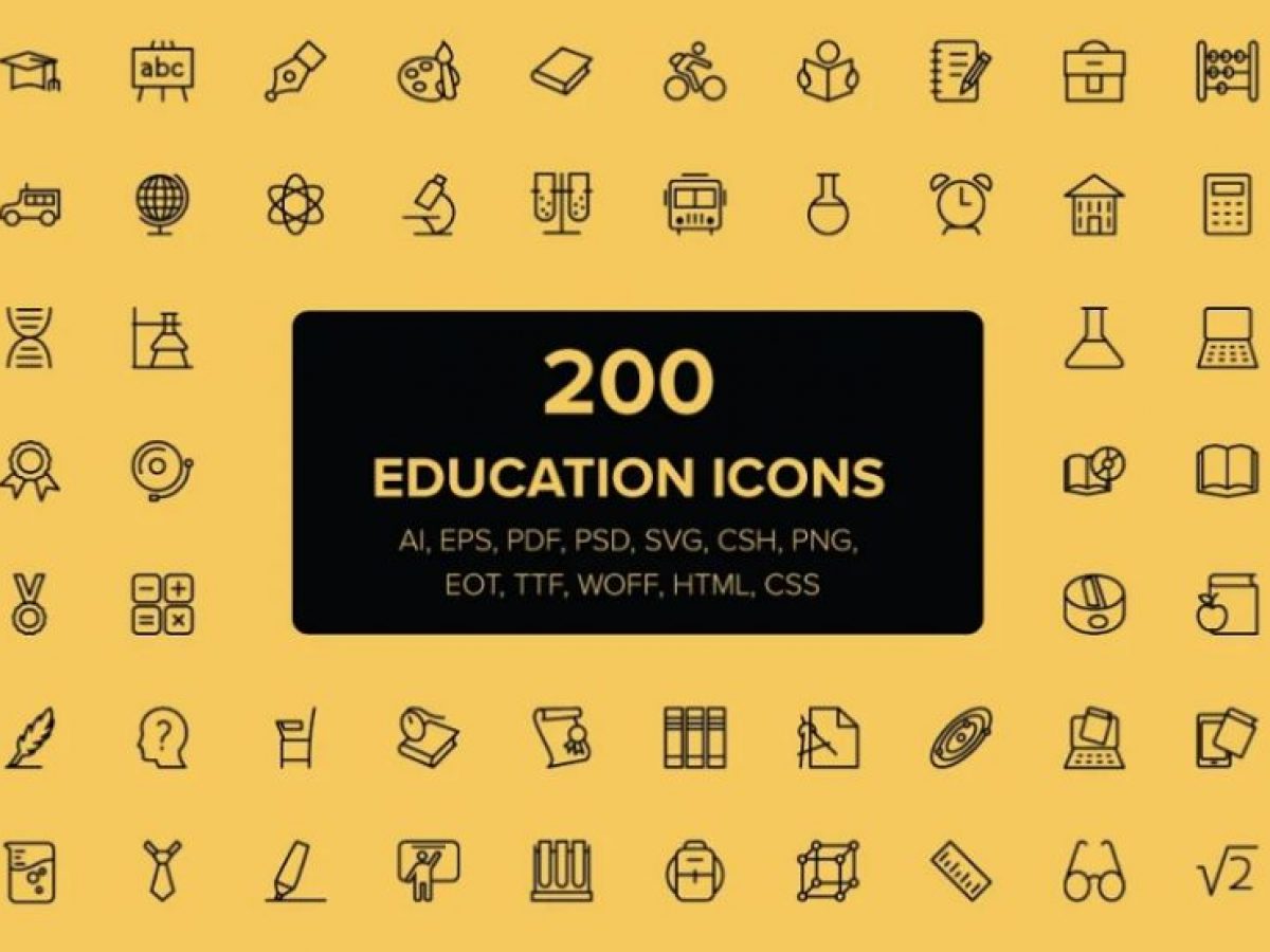 Free Education Icons