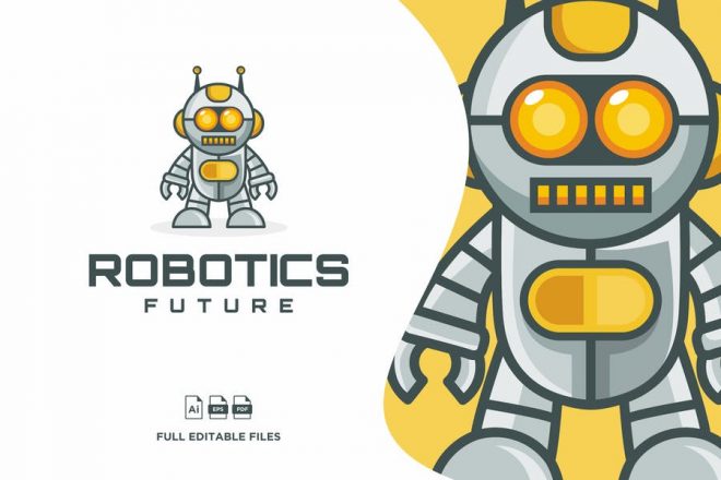 18+ FREE Robot Logo Designs Template Download - Graphic Cloud