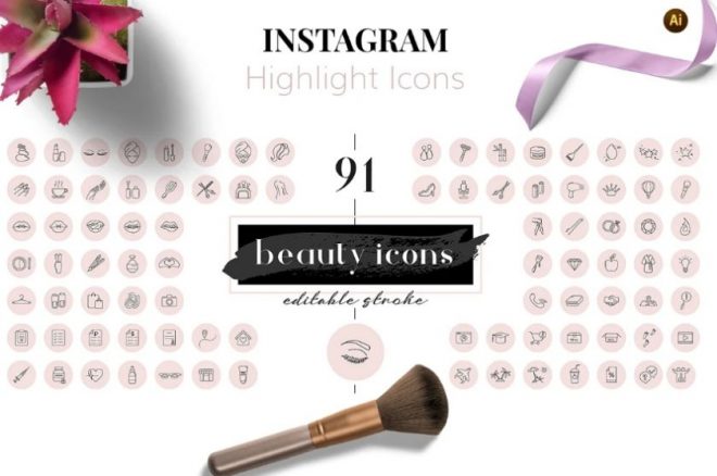 18+ FREE Beauty Icons Download EPS | Ai | PNG - Graphic Cloud