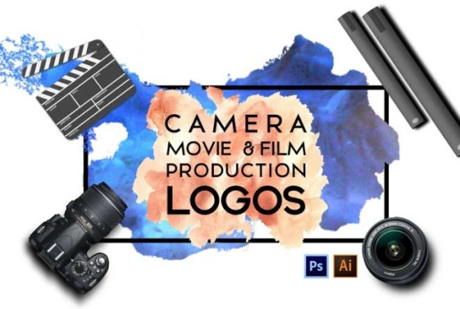 18+ Creative Film Logo Designs Template Download - Graphic Cloud