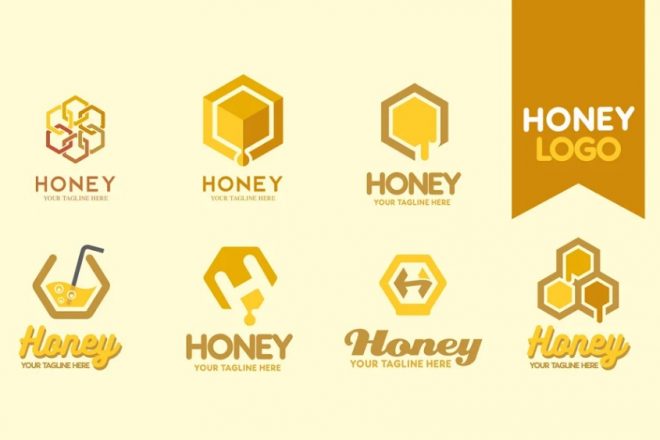 18+ FREE Honey Logo Design Templates Download - Graphic Cloud
