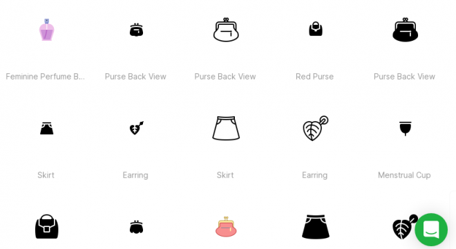 15+ Best Feminine Icons Vector Download - Graphic Cloud