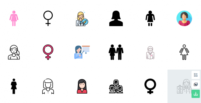 15+ Best Feminine Icons Vector Download - Graphic Cloud