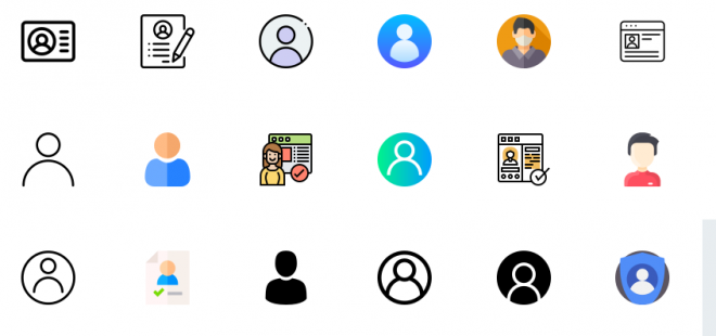 18+ Professional Profile Icons Vector Download - Graphic Cloud