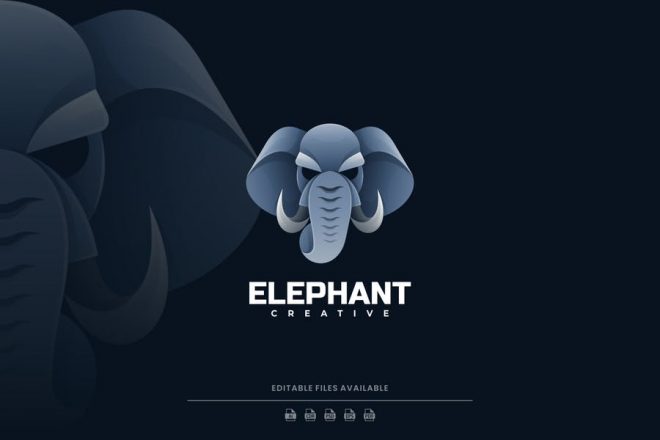 18+ FREE Elephant Logo Designs Template Download - Graphic Cloud