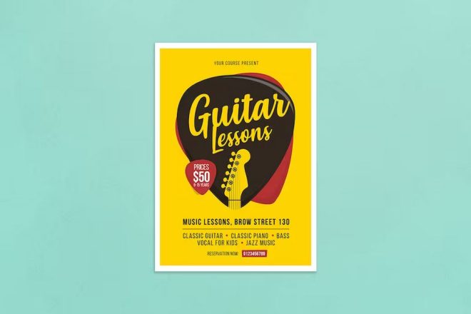 25+ FREE Music Lessons Flyer Templates Download