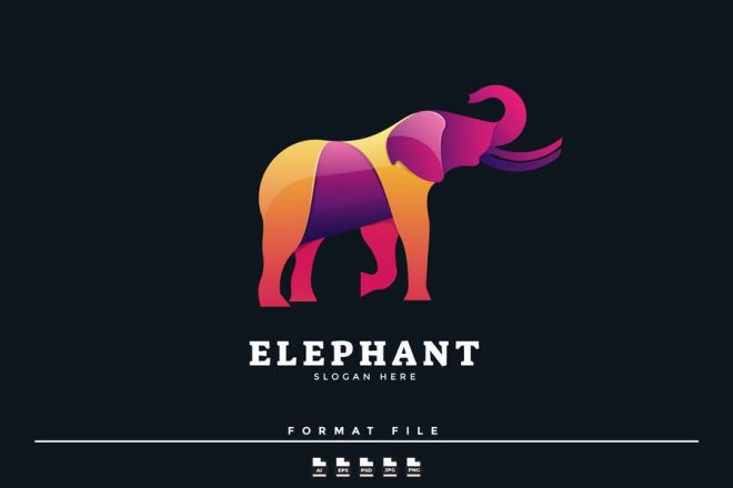 18+ FREE Elephant Logo Designs Template Download - Graphic Cloud