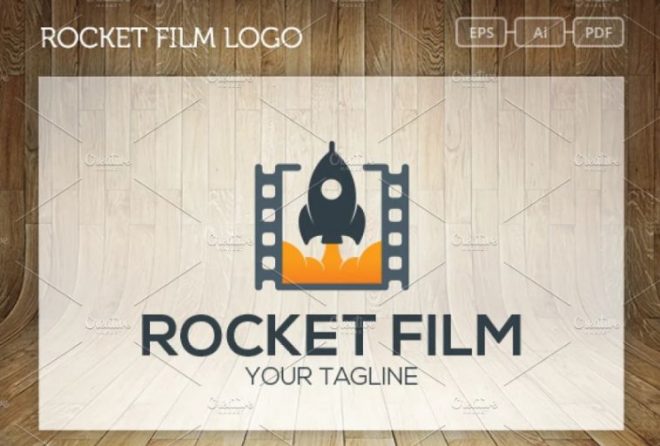 18+ Creative Film Logo Designs Template Download - Graphic Cloud
