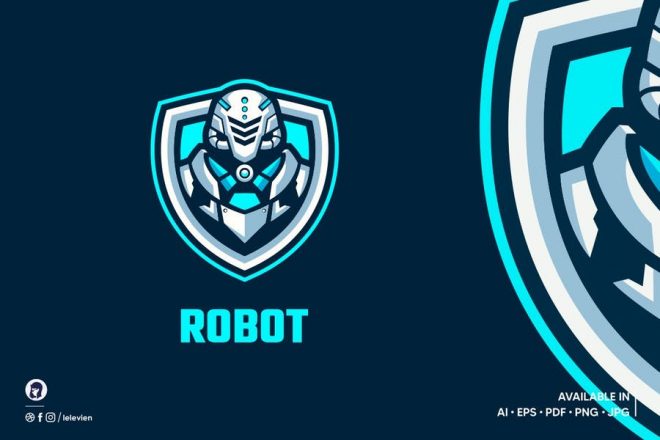 18+ FREE Robot Logo Designs Template Download - Graphic Cloud