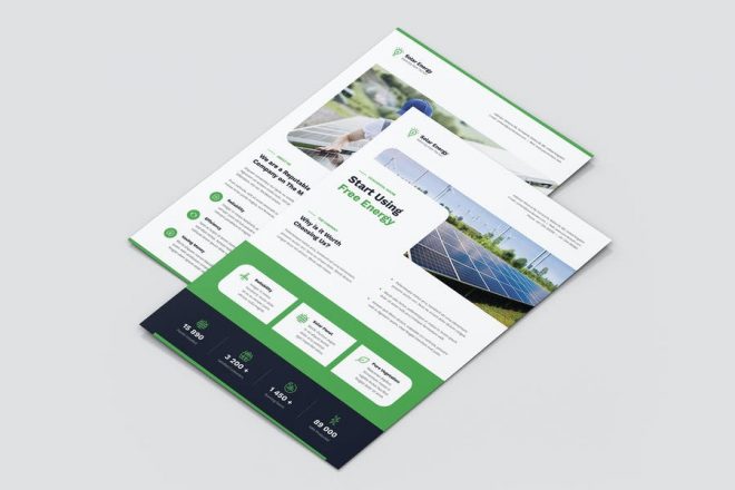 15+ FREE Solar Energy Flyer Templates Download - Graphic Cloud