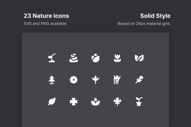 18+ FREE Nature Icons Vector Download - Graphic Cloud