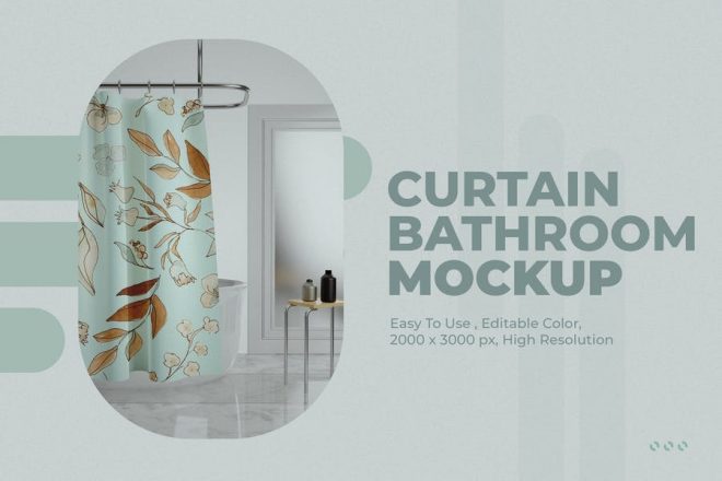 11+ Best Bathroom Mockup PSD Download - Graphic Cloud