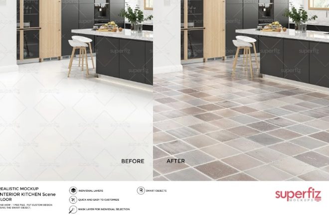 5+ Free Tile Mockup PSD Download Presentation - Graphic Cloud