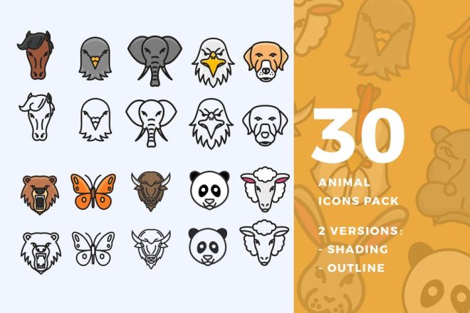 18+ FREE Animal Icons Vector Set Download - Graphic Cloud