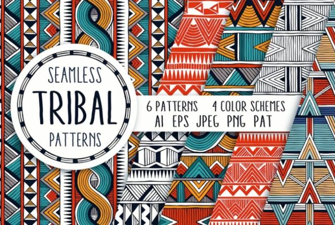 15+ FREE Tribal Patterns Vector Design Download - Graphic Cloud