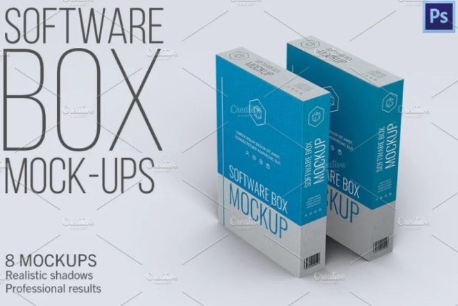 15+ FREE Software Box Mockup PSD Download - Graphic Cloud