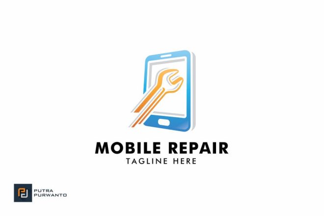 11+ FREE Mobile Repair Logo Design Templates - Graphic Cloud