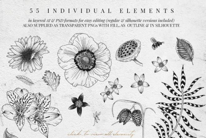 15+ FREE Botanical Patterns Design Vector Download - Graphic Cloud