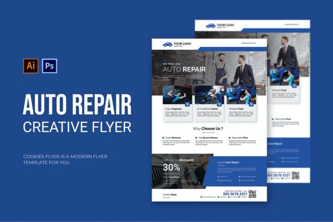 15+ FREE Mechanic Flyer Template PSD Download - Graphic Cloud