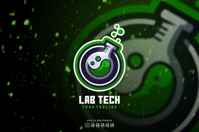 21+ FREE Test Tube Logo Designs Template Download - Graphic Cloud