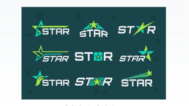 15+ FREE Star Logo Design Templates PSD Download - Graphic Cloud