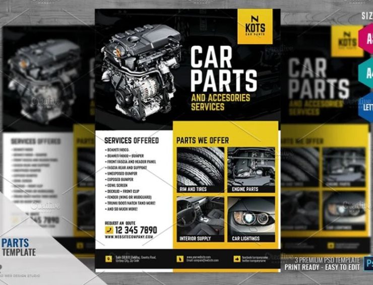14+ Automobile Repairing Flyer Templates PSD Download - Graphic Cloud