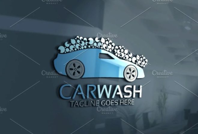 15+ FREE Car Wash Logo Design Template - Graphic Cloud
