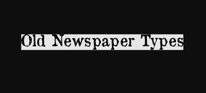 21+ Free Newspaper Fonts TTF and OTF Download - Graphic Cloud