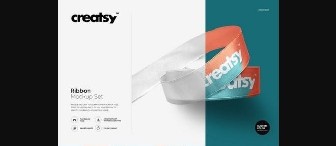 Ribbon Mockup FREE PSD ( 11+ Download )