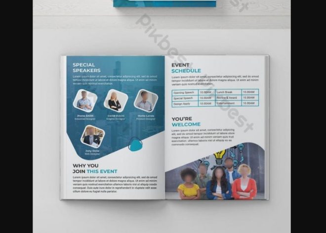 11+ FREE Conference Brochure Templates PSD - Graphic Cloud