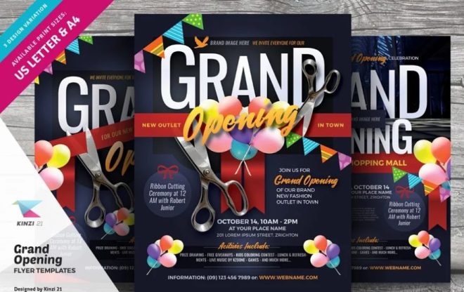 15+ FREE Store Opening Flyers Template PSD Download - Graphic Cloud