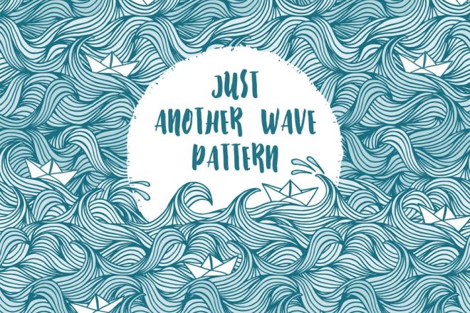 15+ Best Wave Patterns Design Download - Graphic Cloud